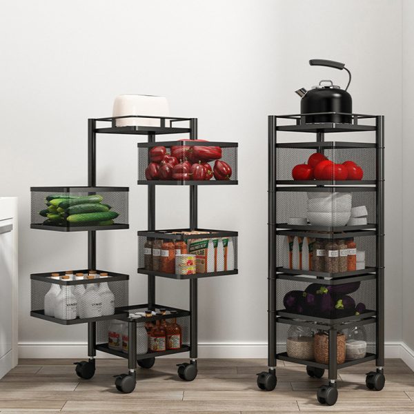 5 Layer Square Shape Kitchen Rack – unclebd.com